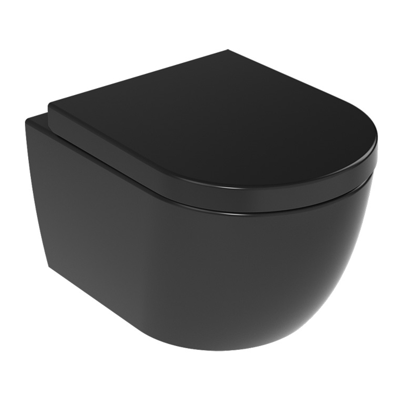 Wc šolja konzolna RIMLESS crna sjaj - Čavra ..:: Nadohvat ruke